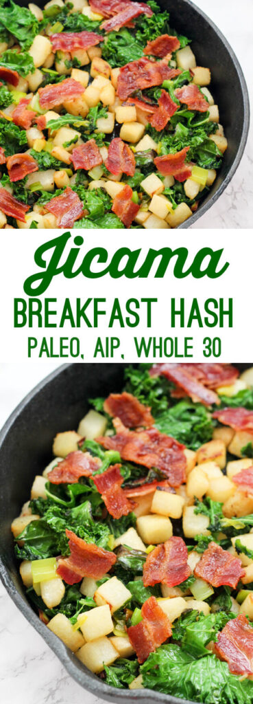 Jicama Breakfast Hash (Paleo, AIP, Whole 30) - Unbound Wellness