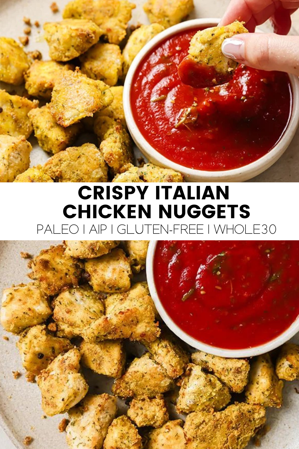 Crispy Italian Chicken Nuggets (Paleo & AIP) - Unbound Wellness