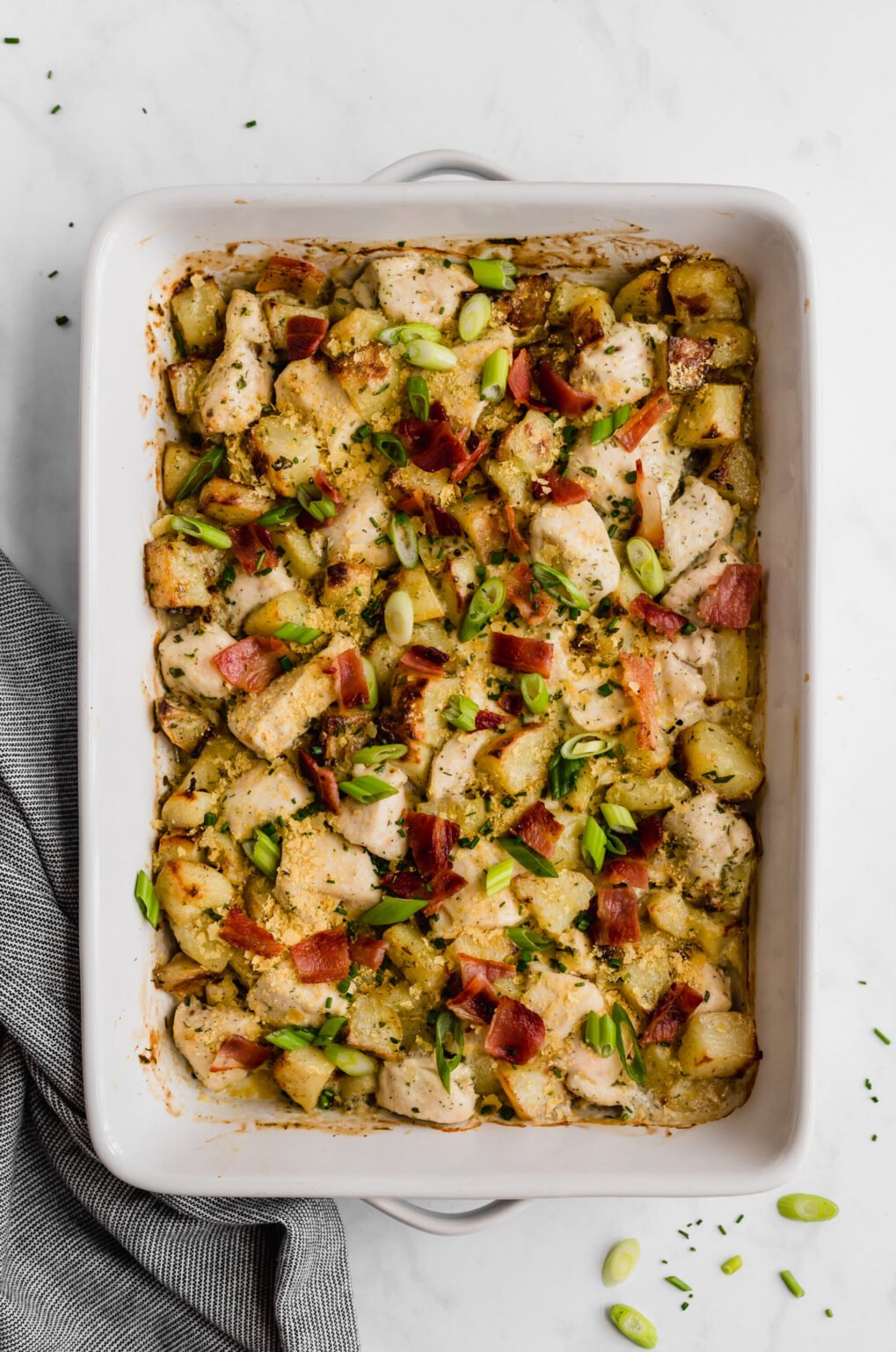 Chicken Bacon Ranch Breakfast Casserole (Paleo, Whole30, AIP) - Unbound ...