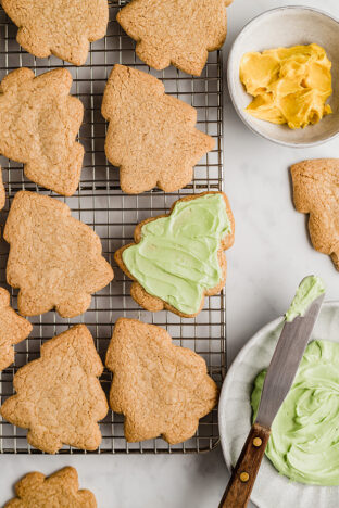 Christmas Cut out Sugar Cookies (Paleo, AIP, GF) - Unbound Wellness