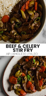 Beef and Celery Stir Fry (Paleo, Whole30, AIP) - Unbound Wellness