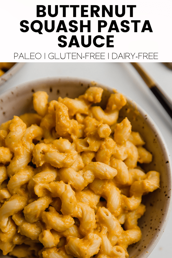 Butternut Squash Pasta Sauce (Paleo, Gluten-free, Dairy-free) - Unbound ...