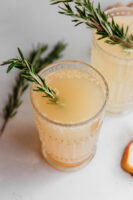 Sparkling Ginger Pear Mocktail - Unbound Wellness