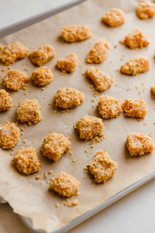 Baked Pork Panko Chicken Nuggets {AIP, Paleo, Egg-Free} - Unbound Wellness