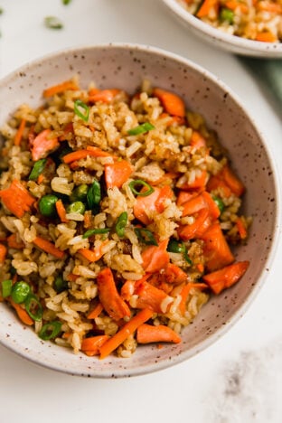 Easy Salmon Fried Rice - Unbound Wellness