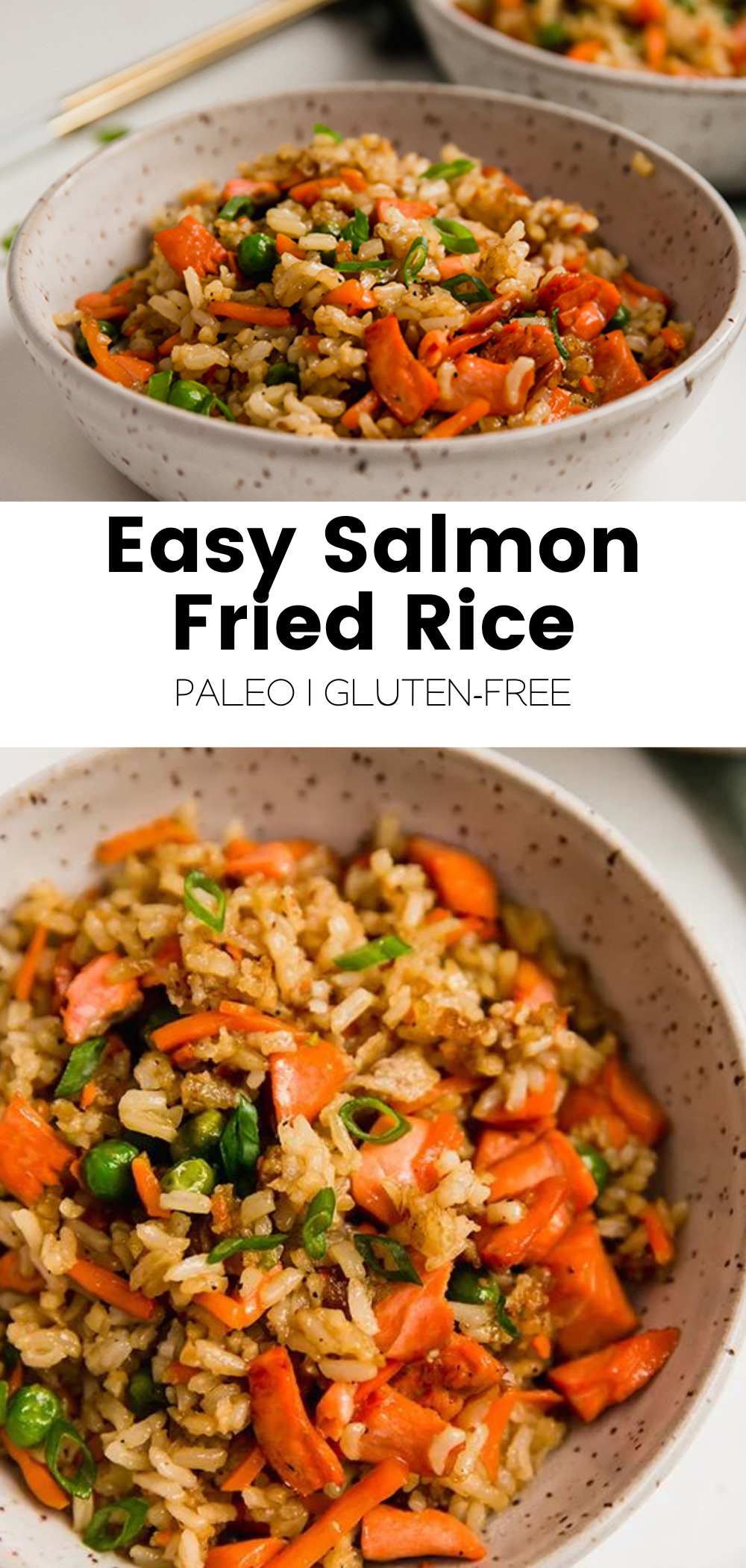 Easy Salmon Fried Rice - Unbound Wellness