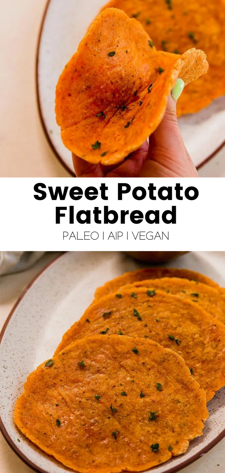 Sweet Potato Flatbread - Unbound Wellness