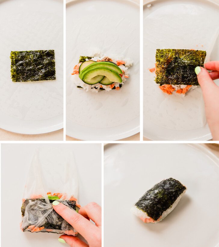 Salmon Rice Paper "Sushi" Roll - Unbound Wellness