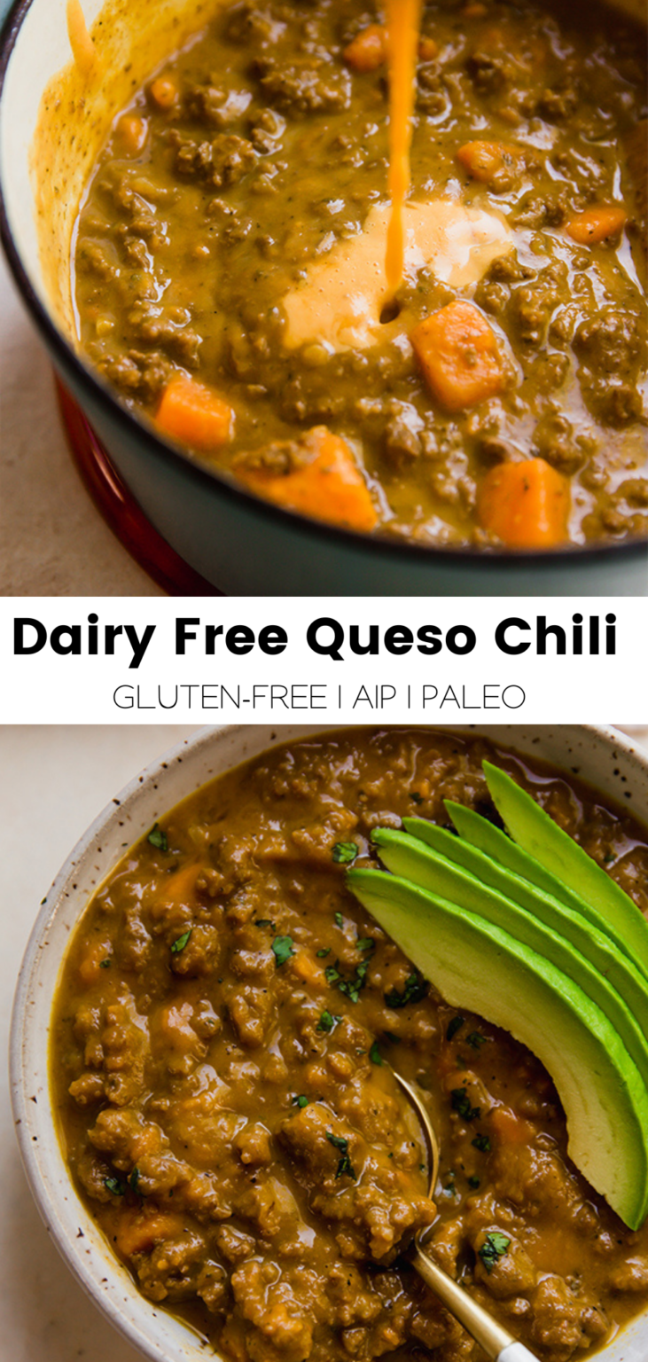 Dairy Free Queso Chili - Unbound Wellness