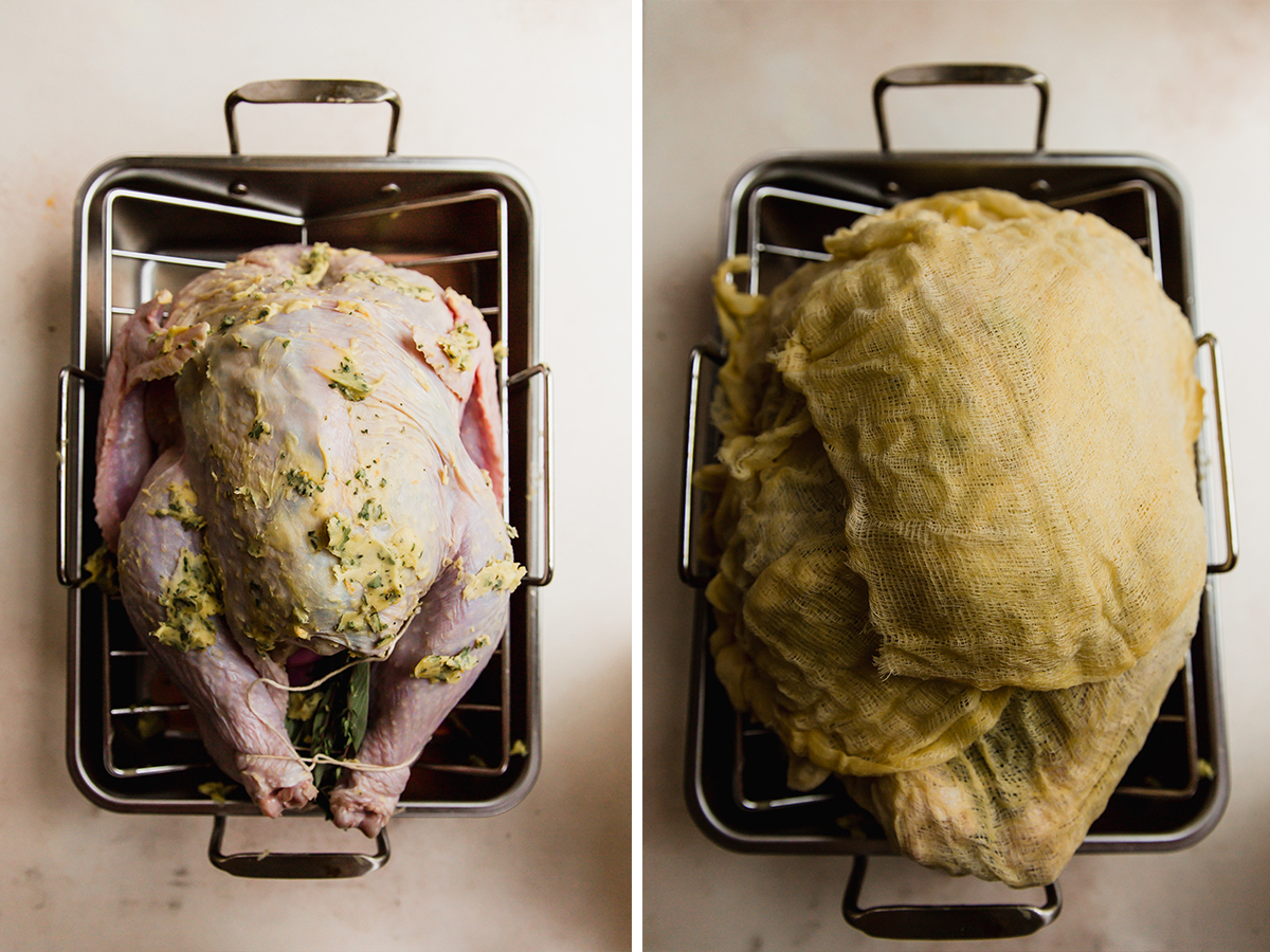Cheesecloth Orange Herb Whole Turkey - Unbound Wellness