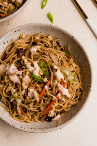 Egg Roll Ramen Stir Fry {Gluten Free} - Unbound Wellness