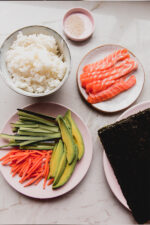 Homemade Sushi Hand Roll - Unbound Wellness