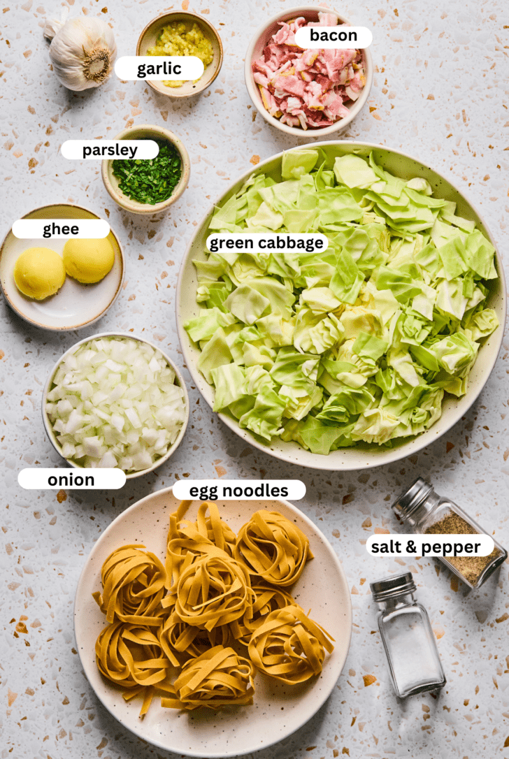 Polish Fried Cabbage & Noodles (Haluski) - Unbound Wellness