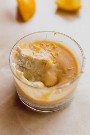 Creamy Lemon Chia Pudding - Unbound Wellness