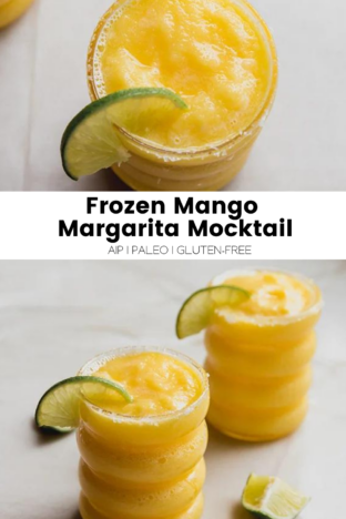 Frozen Mango Margarita Mocktail (Paleo, AIP) - Unbound Wellness