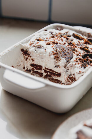 Classic 3 Ingredient Ice Box Cake {Gluten & Dairy Free} - Unbound Wellness