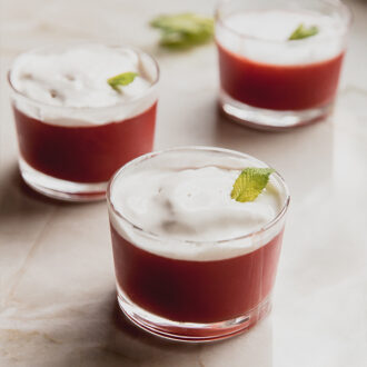 Sicilian Watermelon Pudding - Unbound Wellness