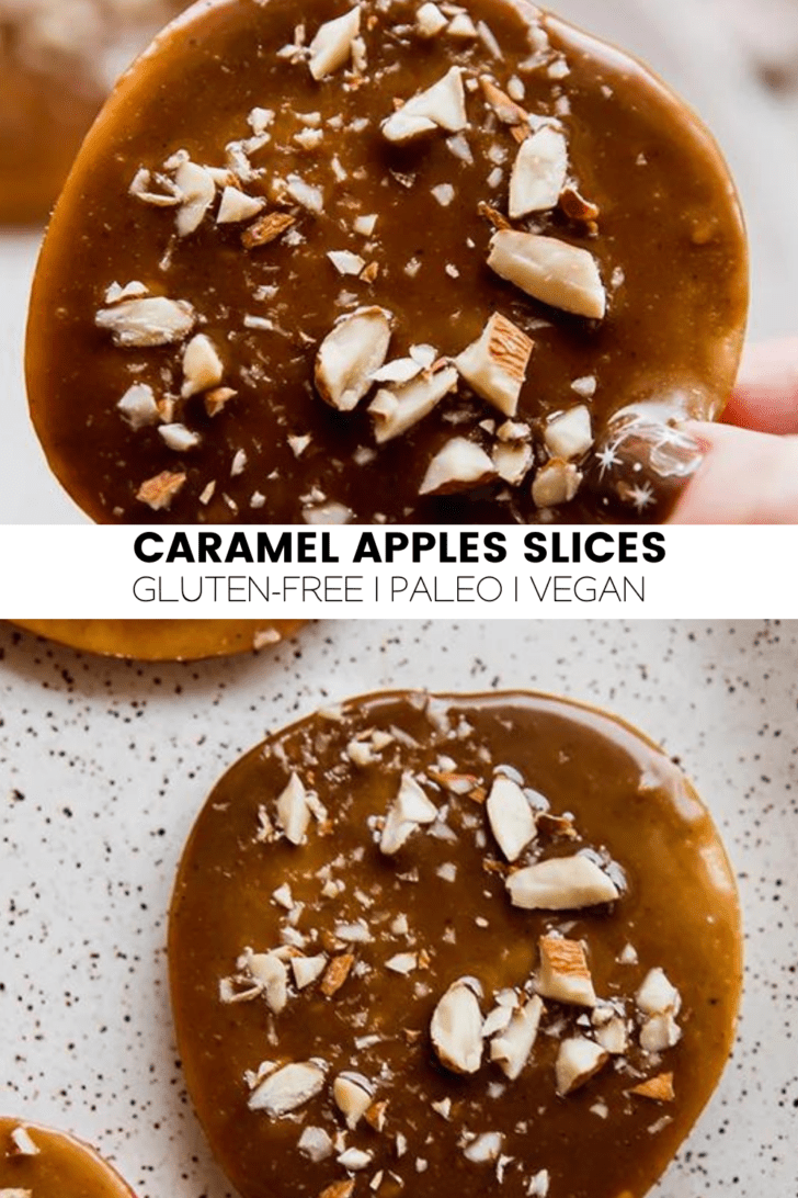 Caramel Apples Slices (Dairy Free) - Unbound Wellness