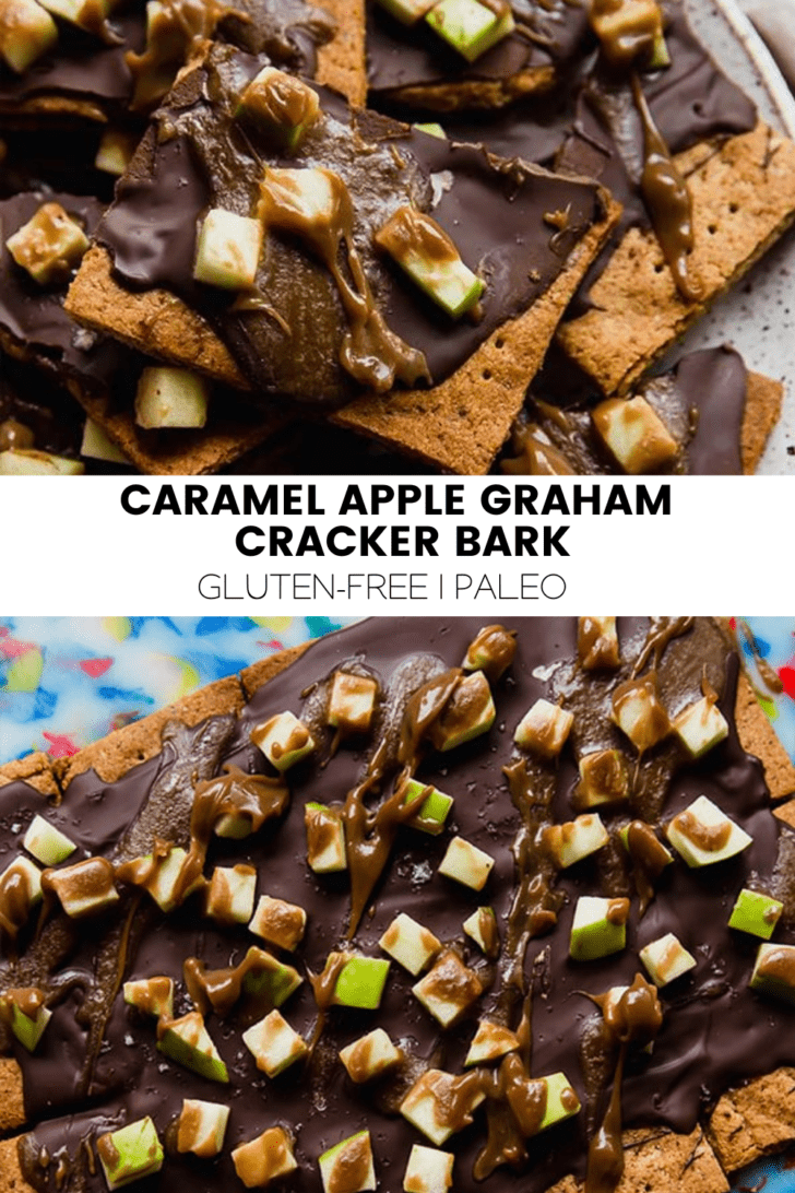 Caramel Apple Graham Cracker Bark - Unbound Wellness