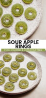 Sour Apple Ring Gummies (food dye free) - Unbound Wellness