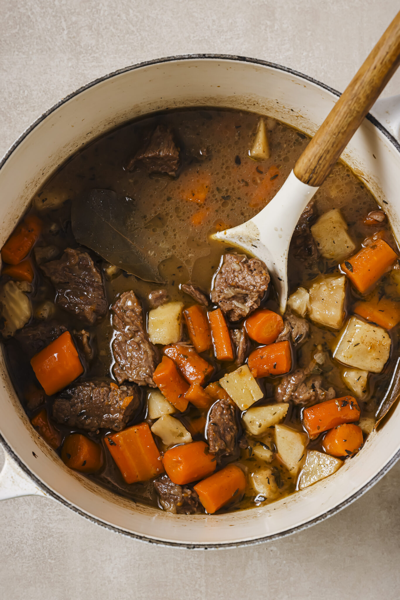 Dutch Oven Beef Stew (Gluten Free) - Unbound Wellness