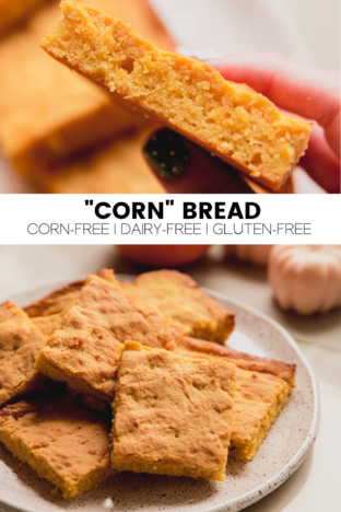 "Corn" Bread (Corn-free, Dairy-free) - Unbound Wellness