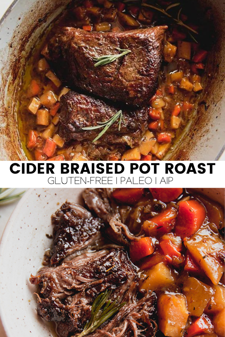 Cider Braised Pot Roast - Unbound Wellness