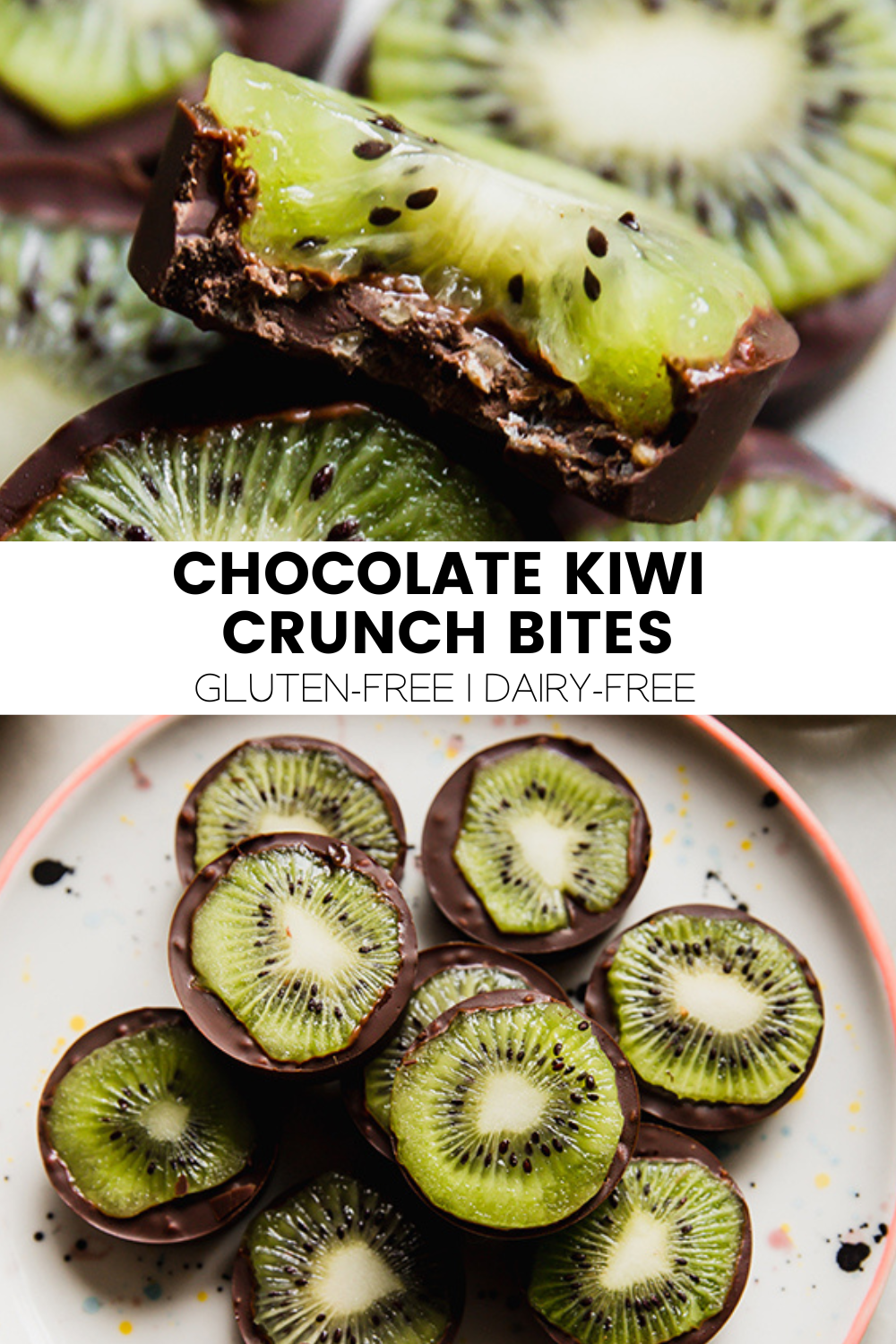 Chocolate Kiwi Crunch Bites - Unbound Wellness