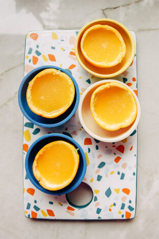Orange Jello Slices {alcohol free} - Unbound Wellness