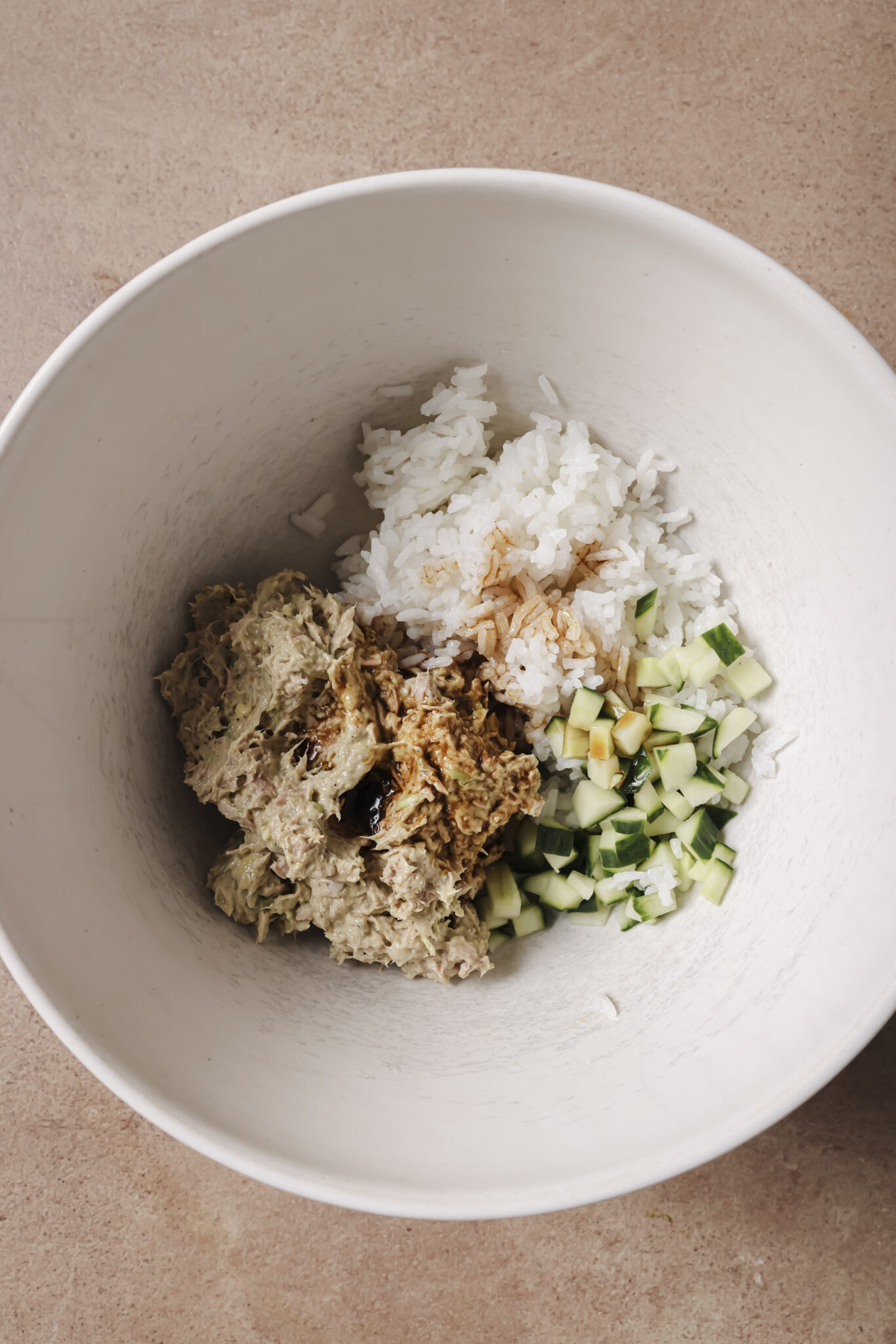 Avocado Tuna Rice Bowl - Unbound Wellness
