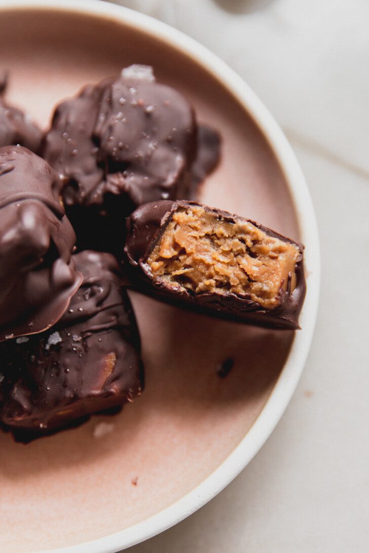 Healthier Homemade Butterfinger - Unbound Wellness