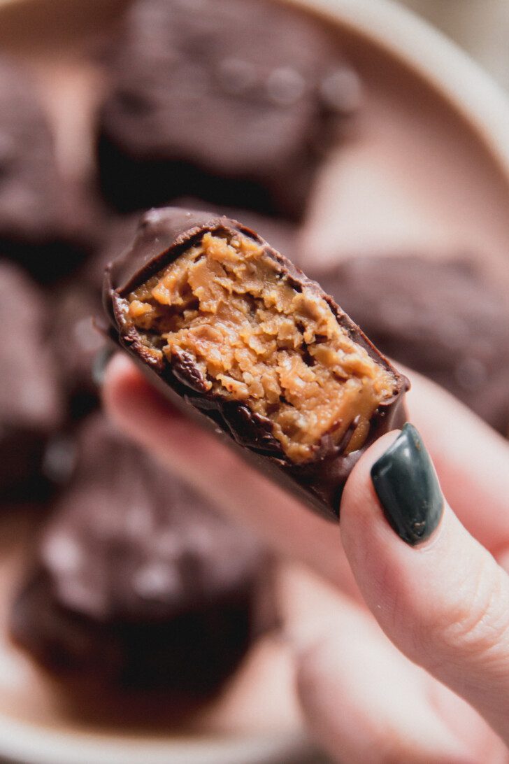 Healthier Homemade Butterfinger - Unbound Wellness
