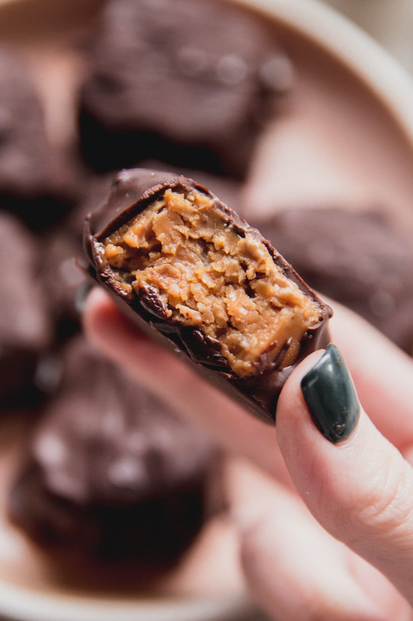 Healthier Homemade Butterfinger - Unbound Wellness