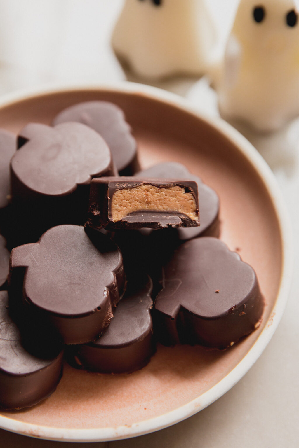 Homemade Almond Butter Pumpkin Spice Reese's - Unbound Wellness