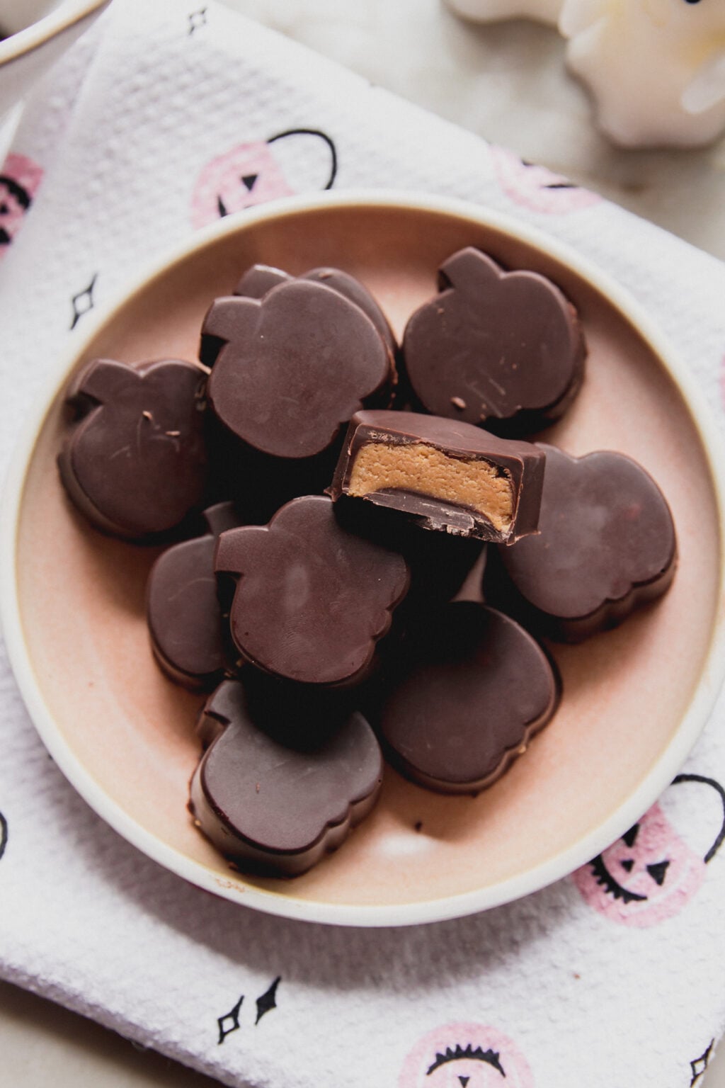 Homemade Almond Butter Pumpkin Spice Reese's - Unbound Wellness