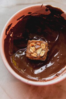 Healthier Snickers Bars - Unbound Wellness