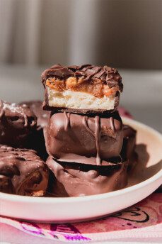 Healthier Snickers Bars - Unbound Wellness