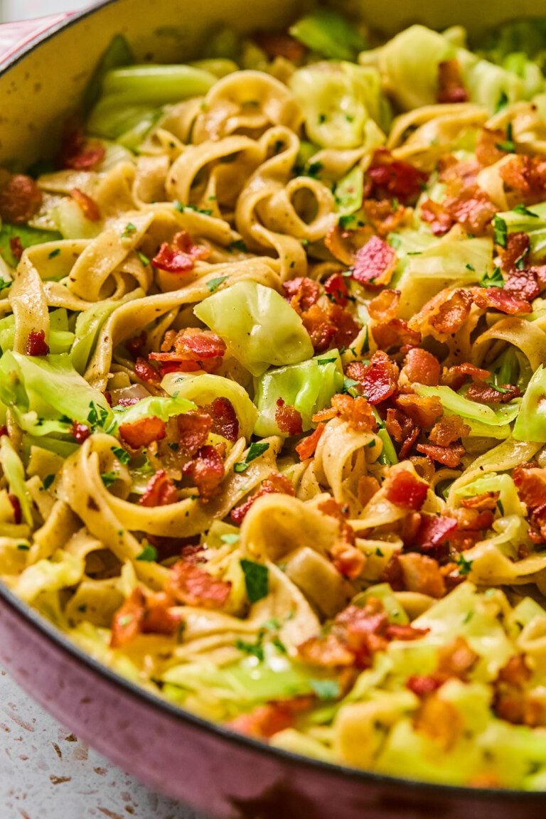 Polish Fried Cabbage And Noodles Haluski Unbound Wellness