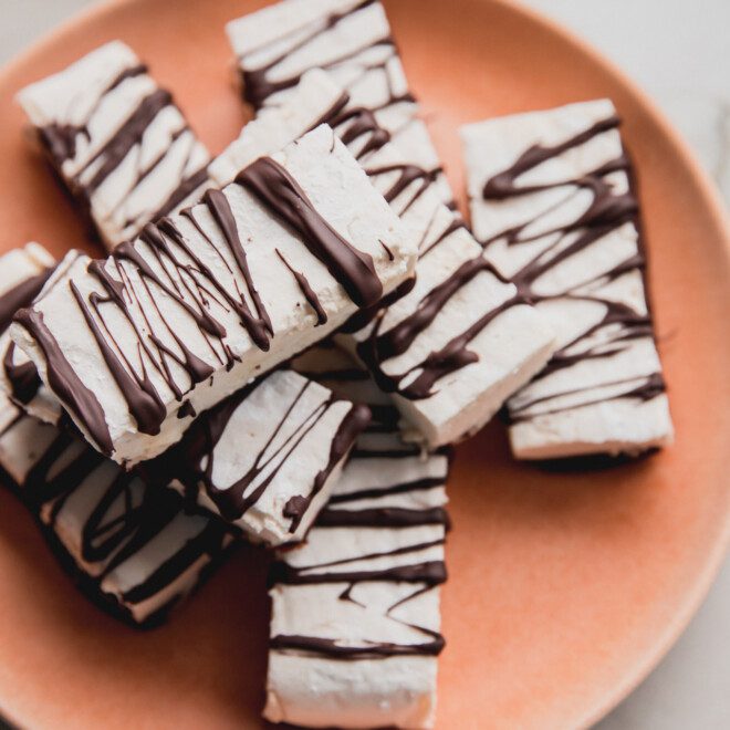 Marshmallow Protein Bars {dairy free} - Unbound Wellness