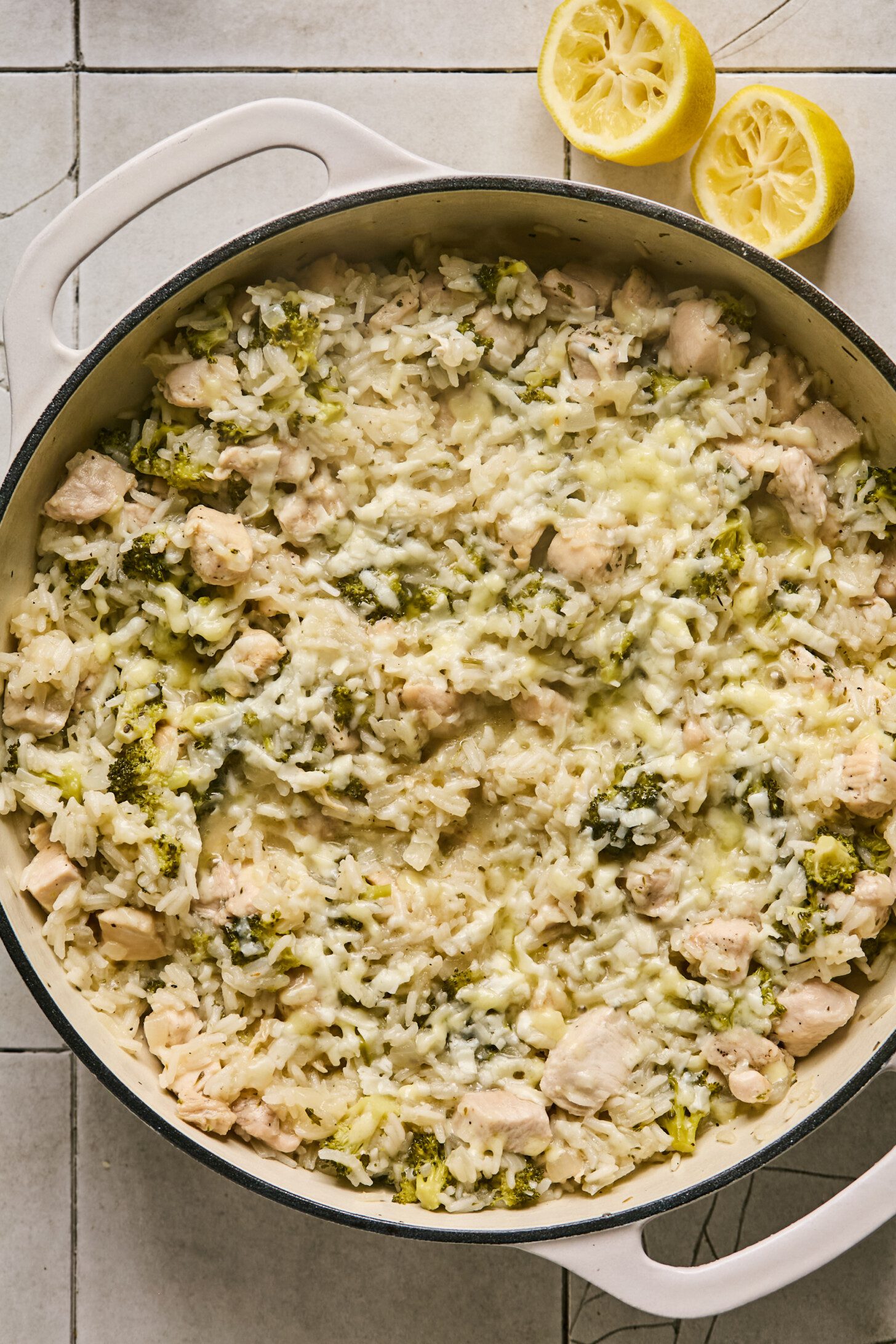 One Pot Broccoli Cheddar Chicken and Rice - Unbound Wellness