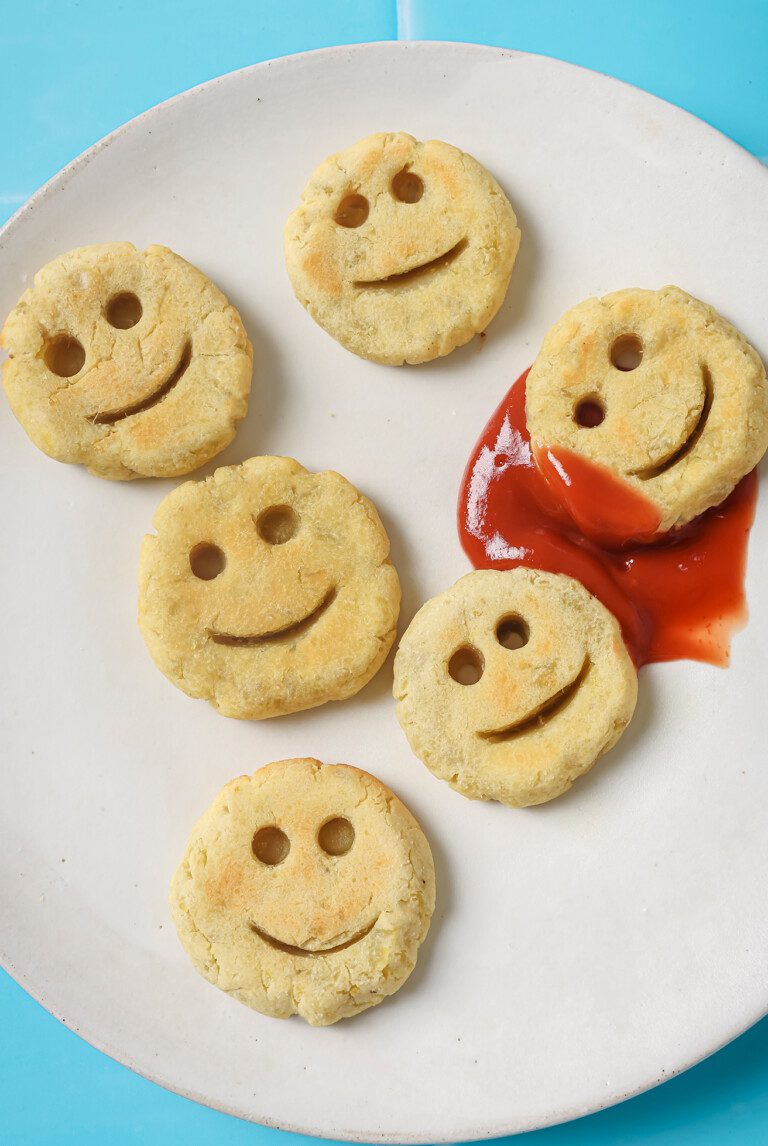 Sweet Potato Smiley Fries {Gluten-free} - Unbound Wellness