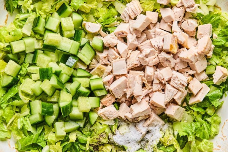 Chicken Caesar Salad Rice Paper Rolls - Unbound Wellness