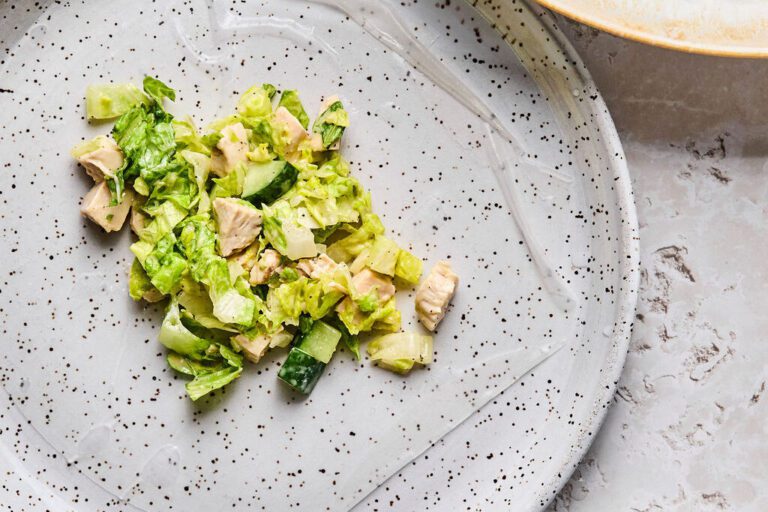 Chicken Caesar Salad Rice Paper Rolls - Unbound Wellness