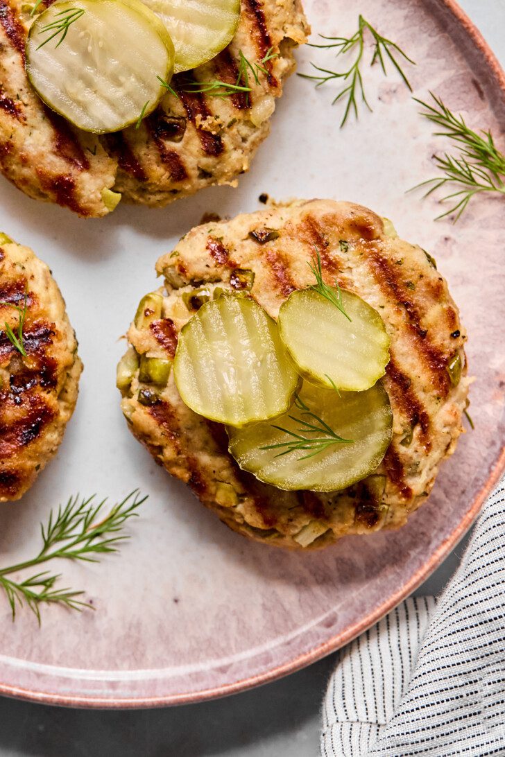 Pickle Ground Chicken Burgers - Unbound Wellness