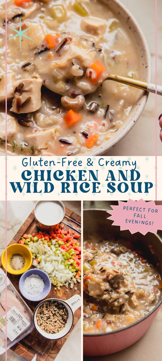 Gluten-Free Creamy Chicken and Wild Rice Soup - Unbound Wellness