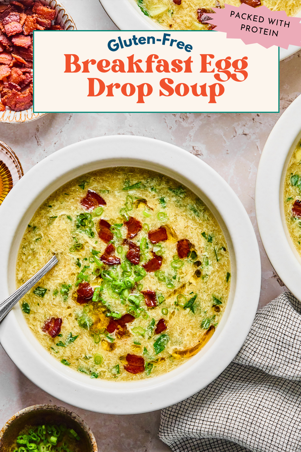 Breakfast Egg Drop Soup - Unbound Wellness